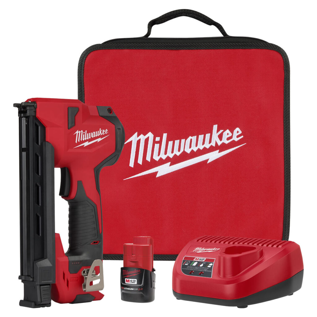 Milwaukee M12 Cable Stapler Kit w/ 2.0Ah Battery » Fastek Inc
