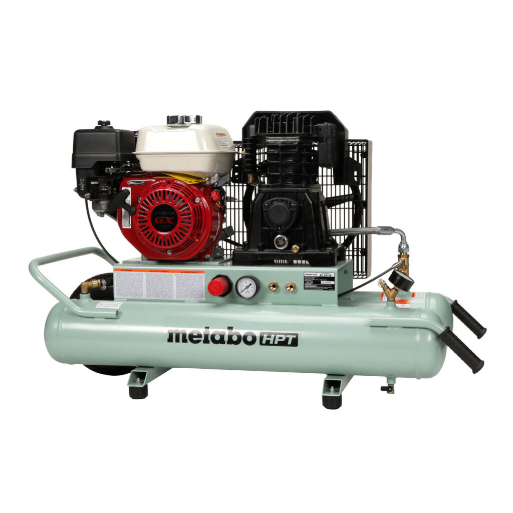 METABO HPT 8 GAL GAS POWERED WHEELBARROW AIR COMPRESSOR » Fastek Inc